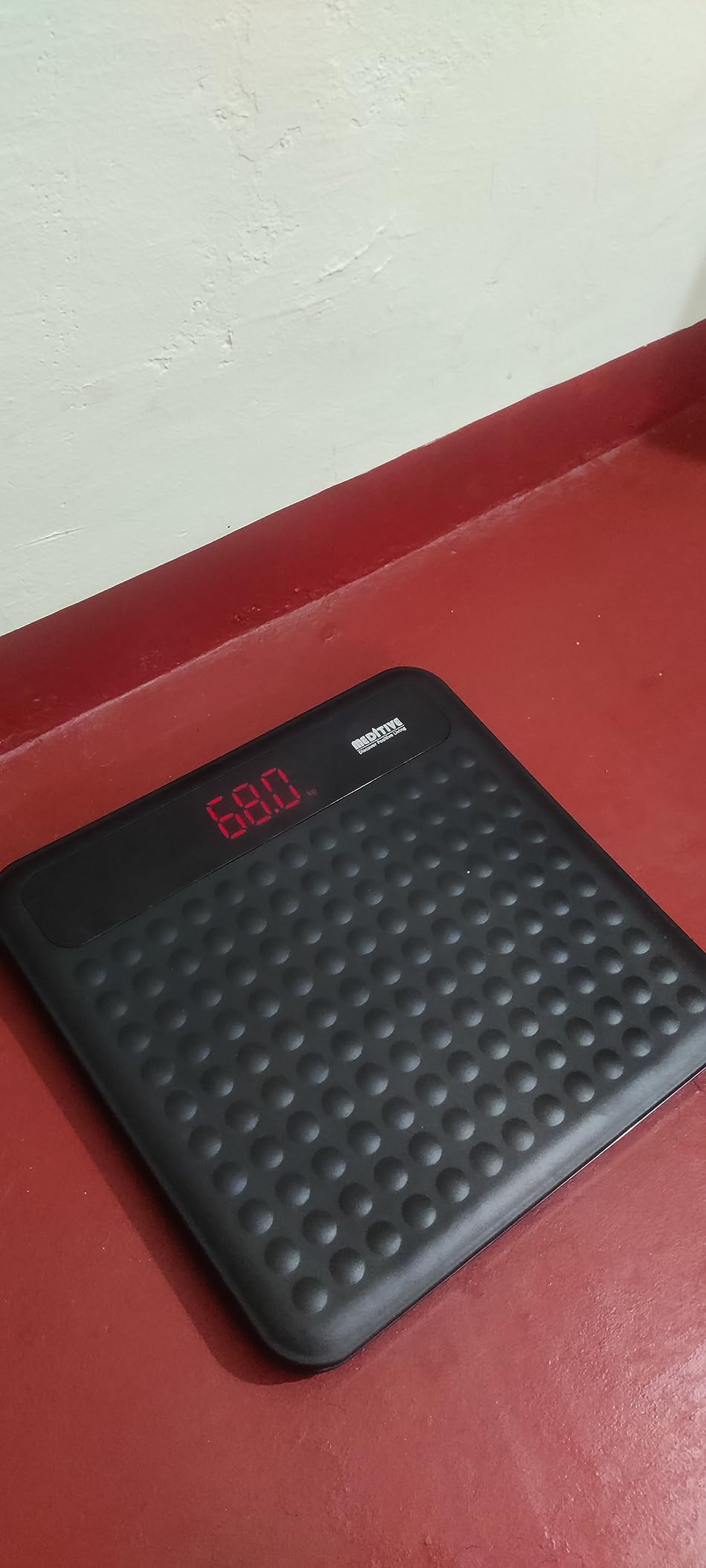 MEDITIVE Digital Human Weight Scale, Anti-Slip Fiber Body Weighing ...