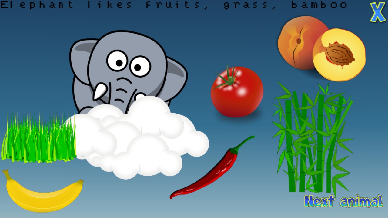 Toddler Animals and Food - App on Amazon Appstore