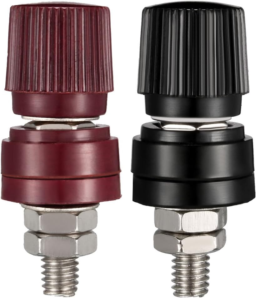 sourcingmap 4 Pcs Terminal Binding Post M6 Threaded Diameter JR2068 ...