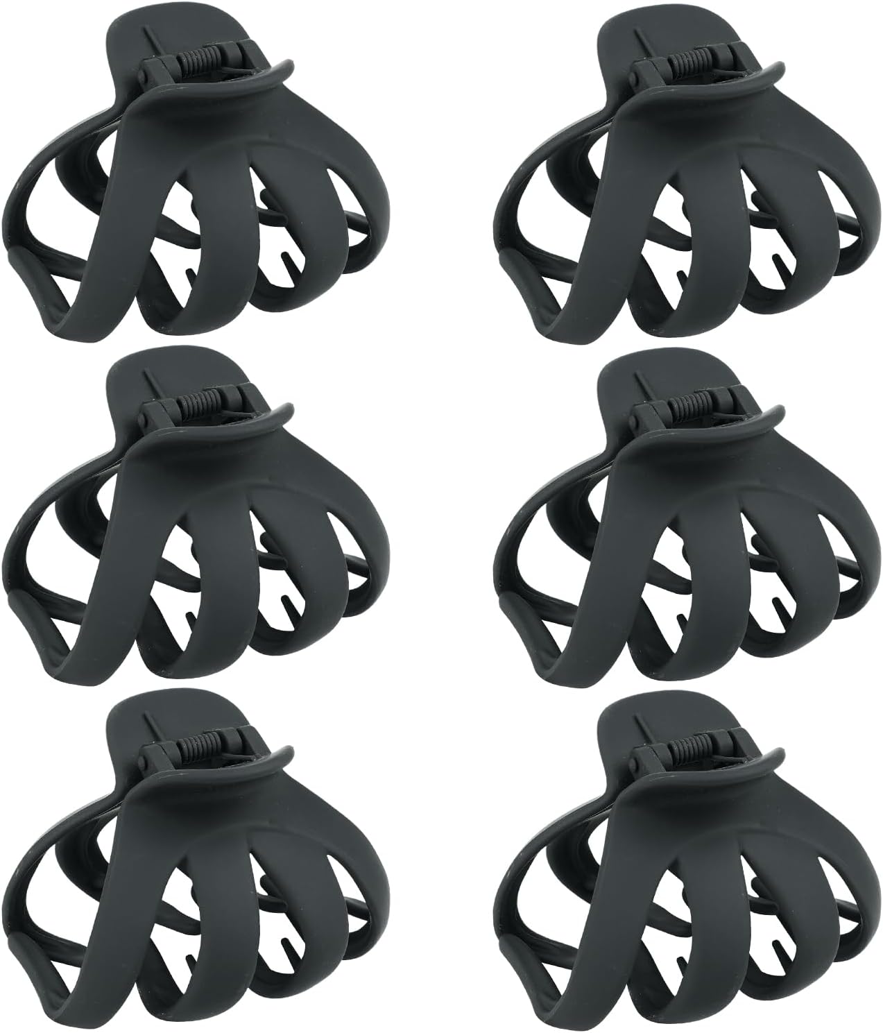 Amazon.com: Big Claw Large Hair Claw Clips for Thick and All Hair Types ...