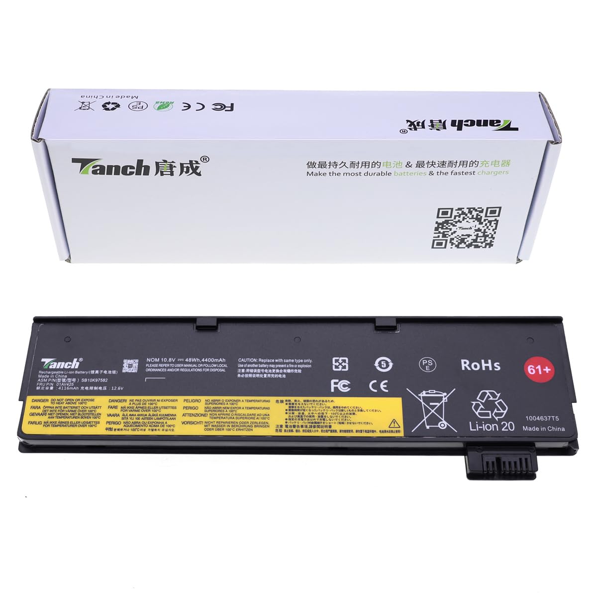 SB10K97582 01AV423 SB10K97583 01AV490 Laptop Battery for Lenovo ...