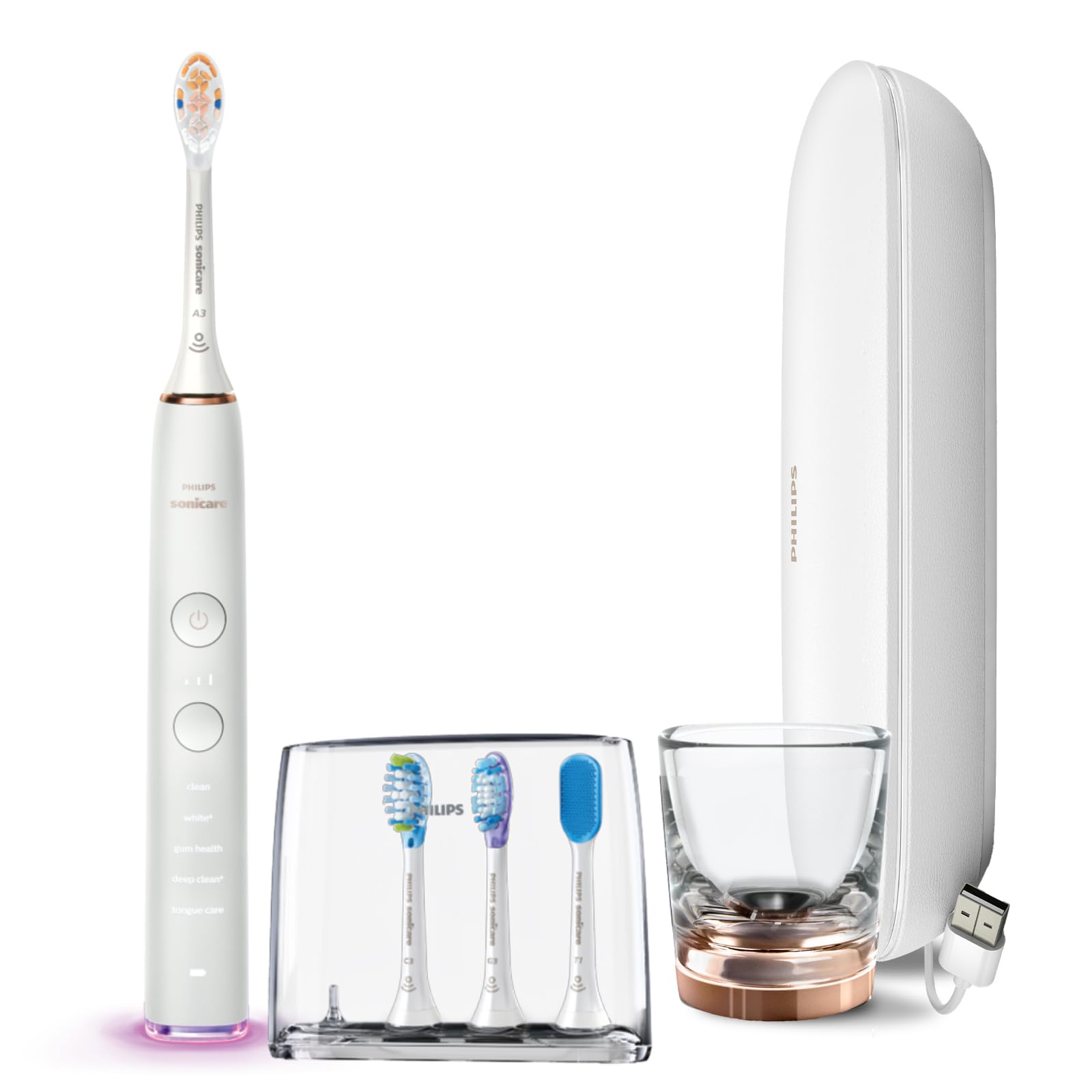 Amazon.com: Philips Sonicare DiamondClean Smart 9750 Electric ...