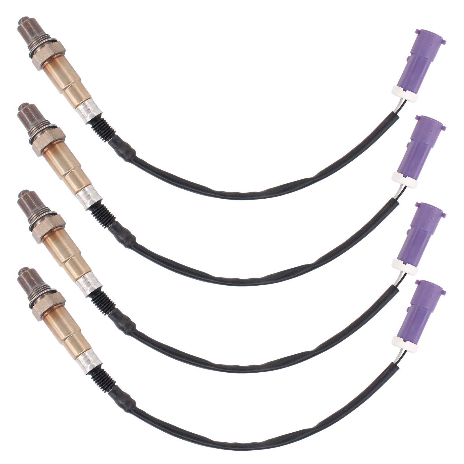 Amazon.com: NewYall Pack of 4 Upstream and Downstream Oxygen Sensor for ...