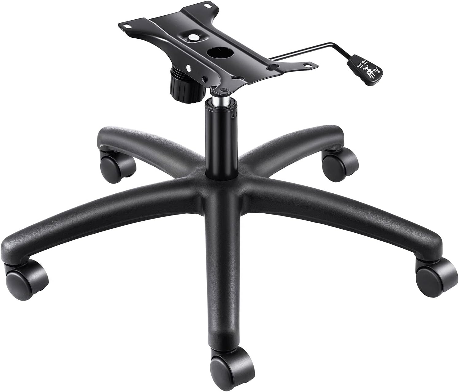 Amazon.com: Topdeep 28" Swivel Chair Base Replacement, Office Chair ...