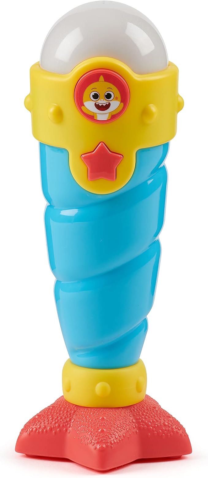 Amazon.com: Baby Shark's Big Show! Sea Jam Microphone for Kids ...