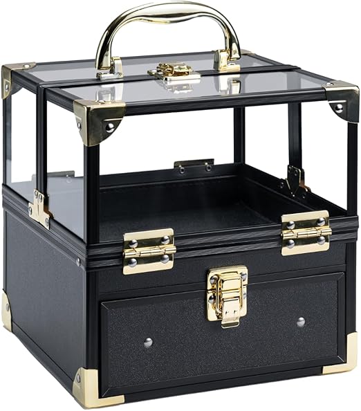 Amazon.com: The Traveling Miss Pageant Crown Box Display, Tiara and ...