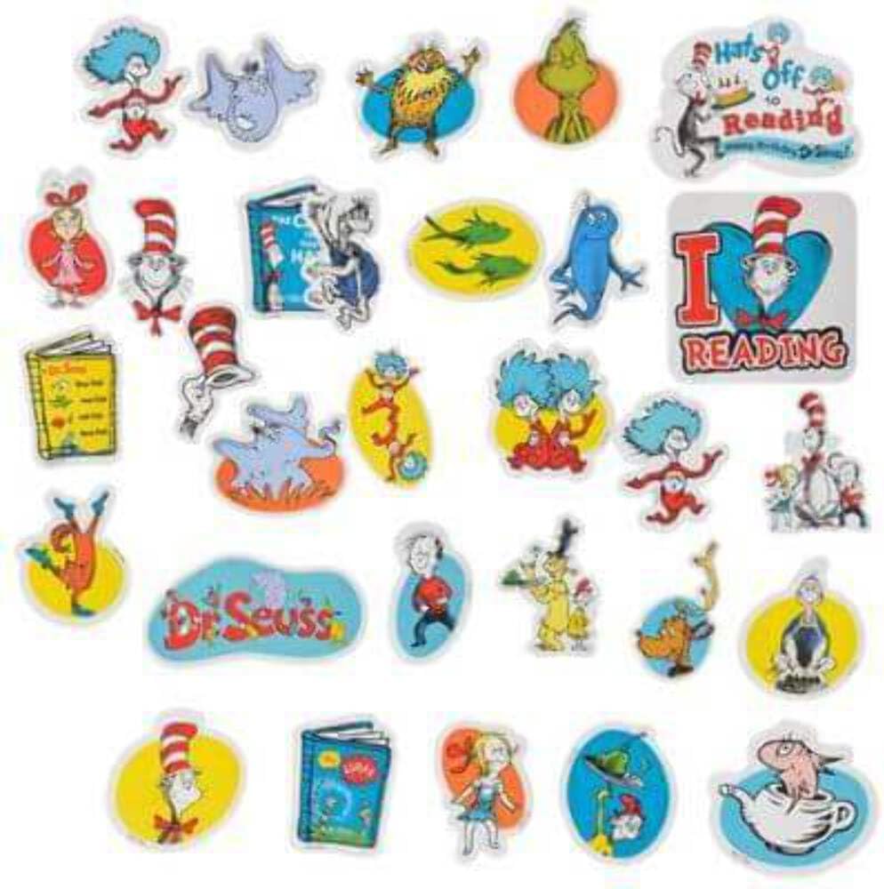 Amazon.com: 30-Piece Dr. Seuss Themed Party Decoration Cutouts | 1 Pack ...