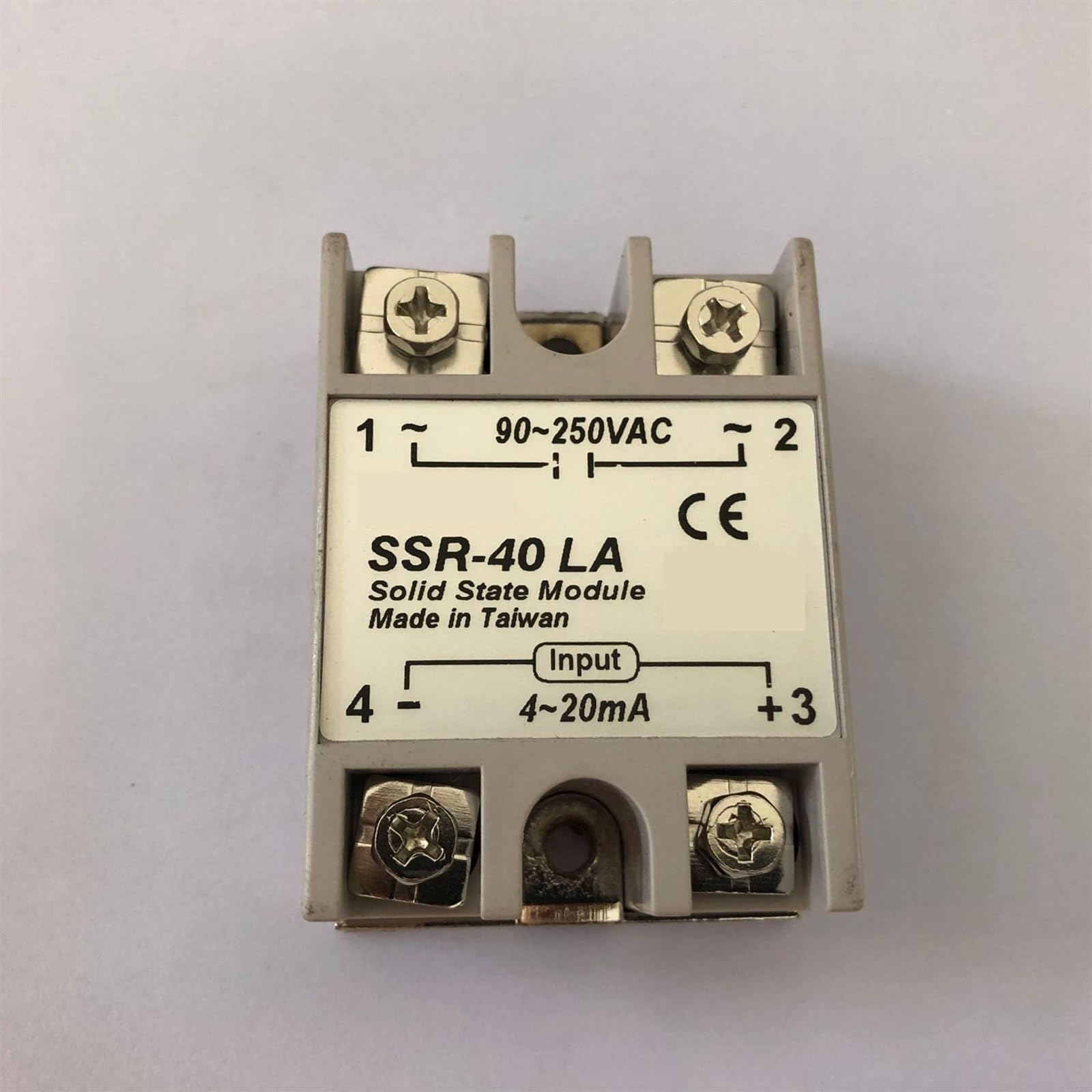 SSR40LA SSR-40LA 4-20mA Input AC 24-380V 40A Output 1 Phase Voltage Regulator Solid State Relay ...