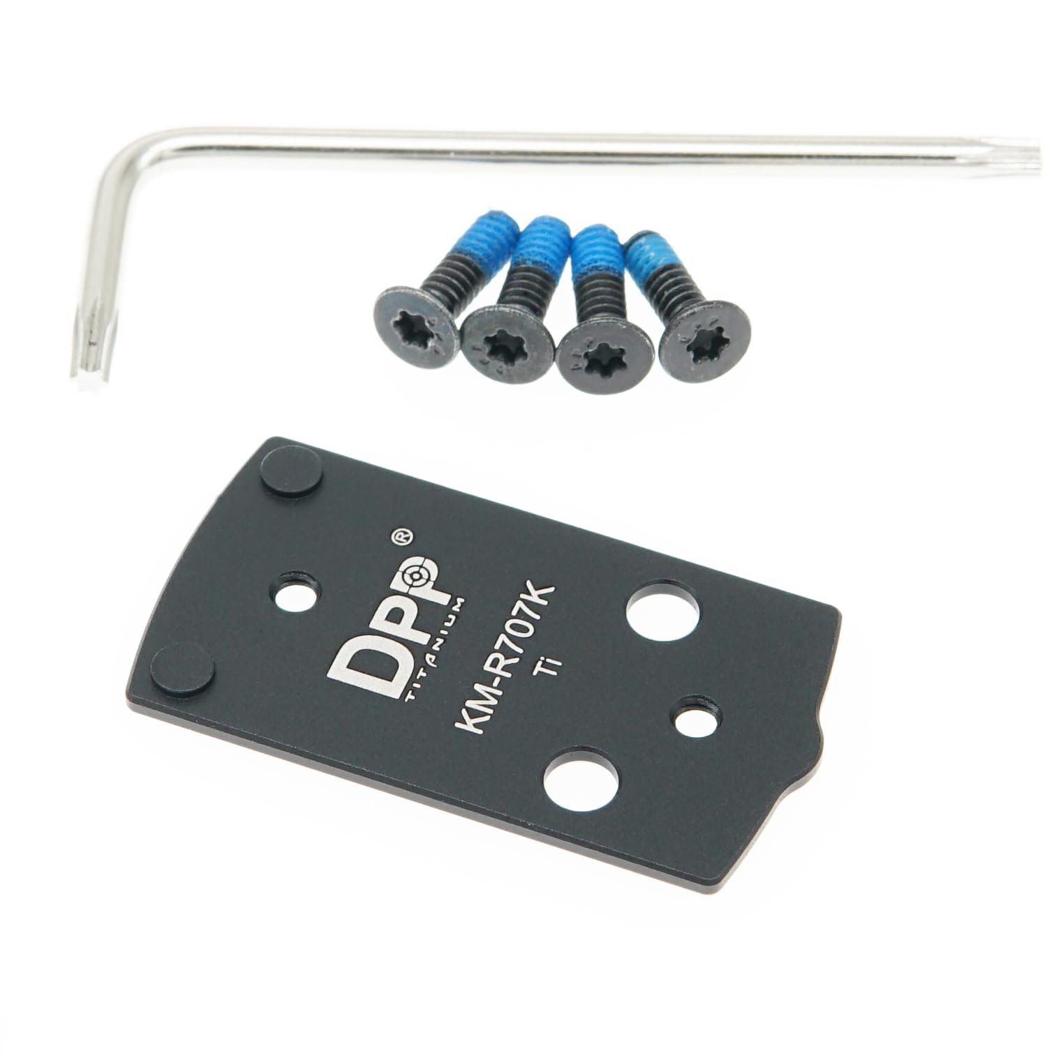 DPP Titanium Optic Adapter/Mount Plate Compatible with MP Shield Plus ...