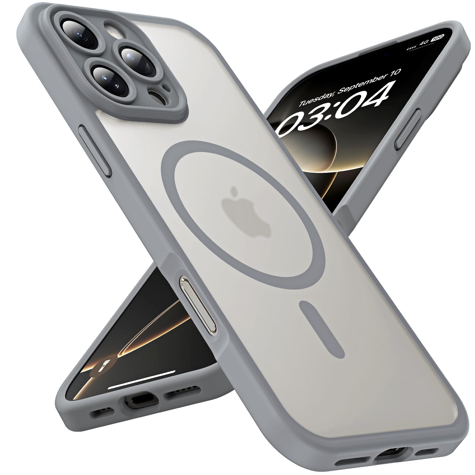 Amazon.com: TOCOL Magnetic for iPhone 16 Pro Case, Upgraded Full Camera ...