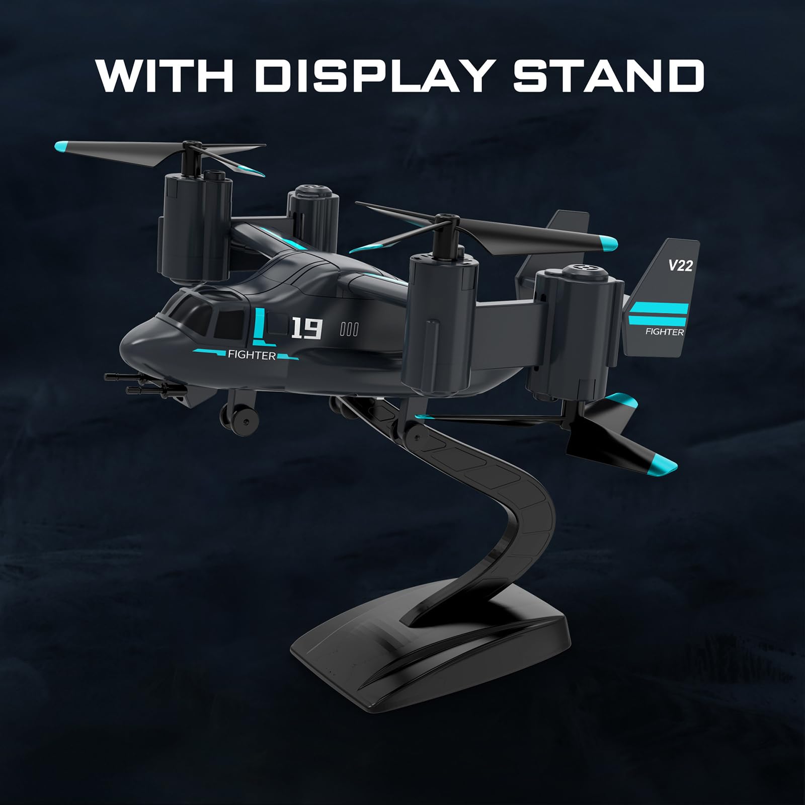 Rc Helicopter With Camera V-22 Osprey RC Helicopter, 6 Channel Land/Air ...