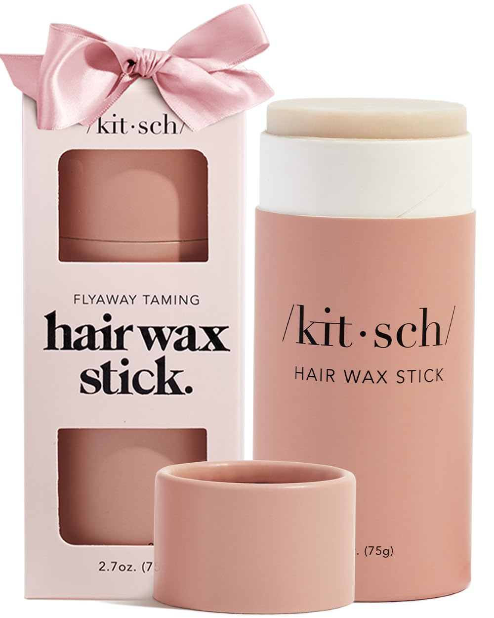 Amazon.com: Kitsch Hair Wax Stick for Women & Men - Hair Slick Back ...