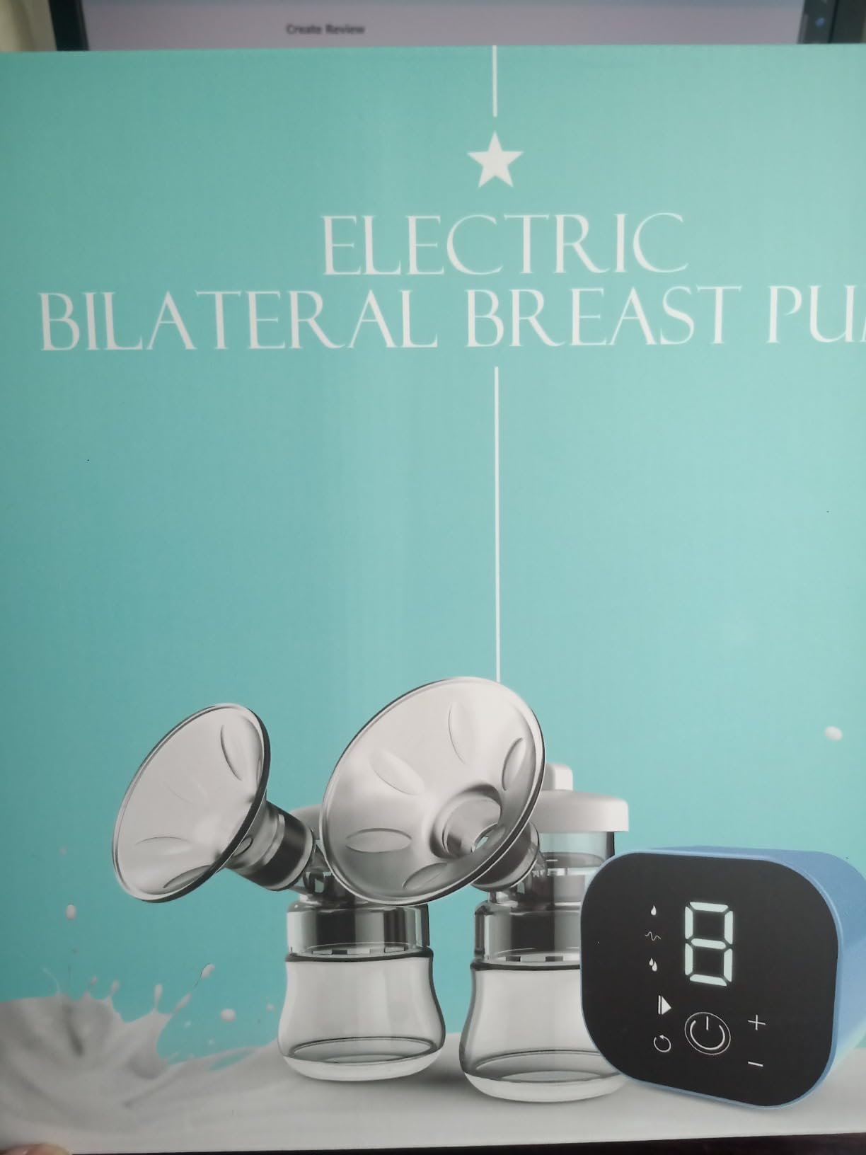 Amazon.co.jp: AUFDOPF Electric Breastfeeding Machine, Breast Milk ...