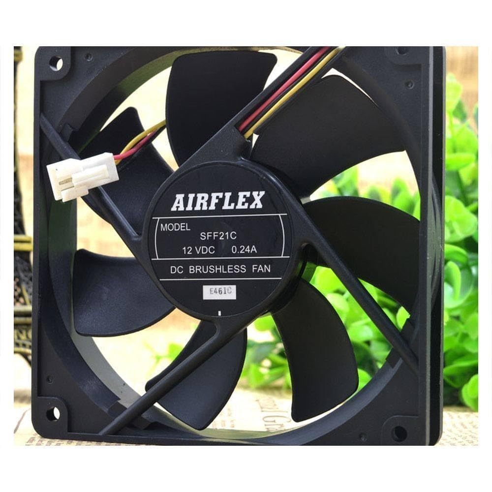 Amazon.com: for Airflex SFF21C 12V 0.24A 1212CM 12025 Chassis Power ...