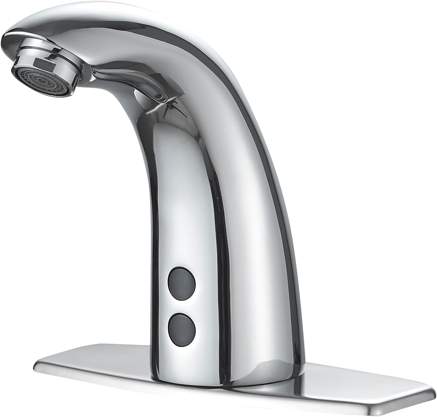 Bathfinesse Touchless Bathroom Faucet Automatic Sensor Faucet ...