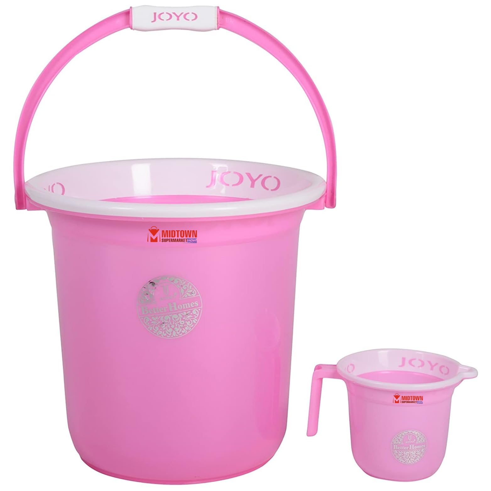 25L Bucket Set for Bathroom 25L Bucket & 1.5L Mug Joyo Better Homes ...
