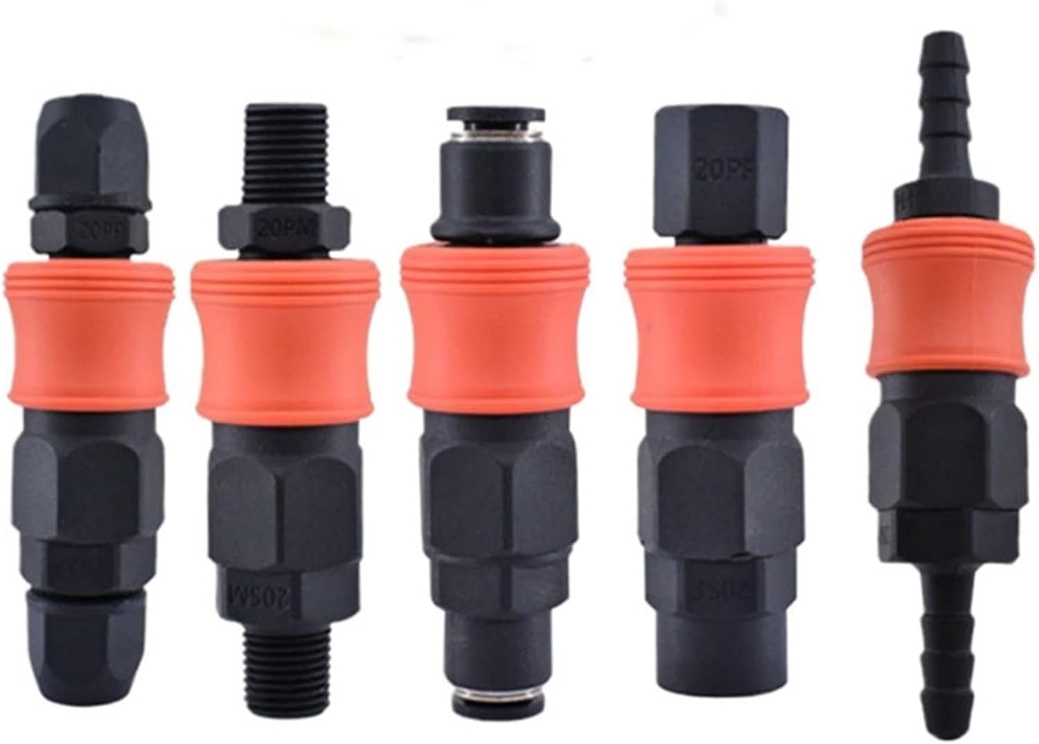 1PCS C Type Quick Connector Plastic Steel Pneumatic High Pressure ...