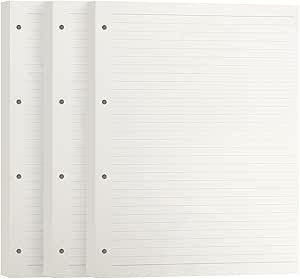 Simpolor A4 Refill Pad, 3 Packs 100GSM Thick Refill Paper,135 Sheets ...