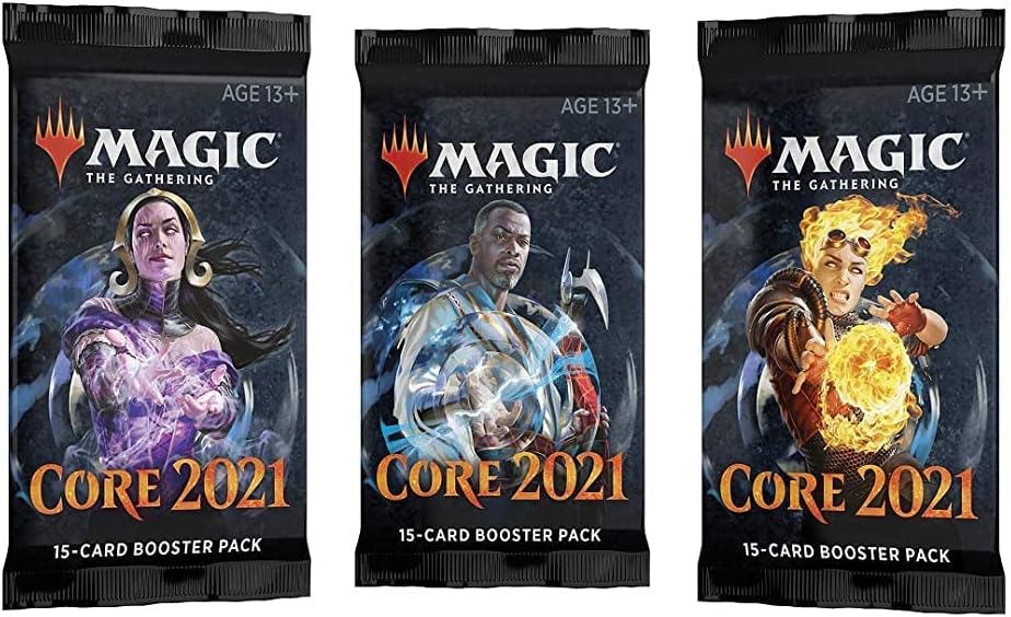 Amazon.com: 3 (Three) Booster Packs of Magic: The Gathering: Core Set ...