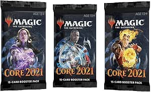Amazon.com: 3 (Three) Booster Packs of Magic: The Gathering: Core Set ...