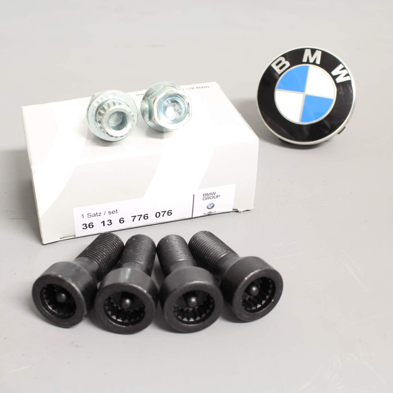 BMW Genuine Wheel Locks Set M14x1.25 Fits F20 F20 LCI F21 F21 LCI ...