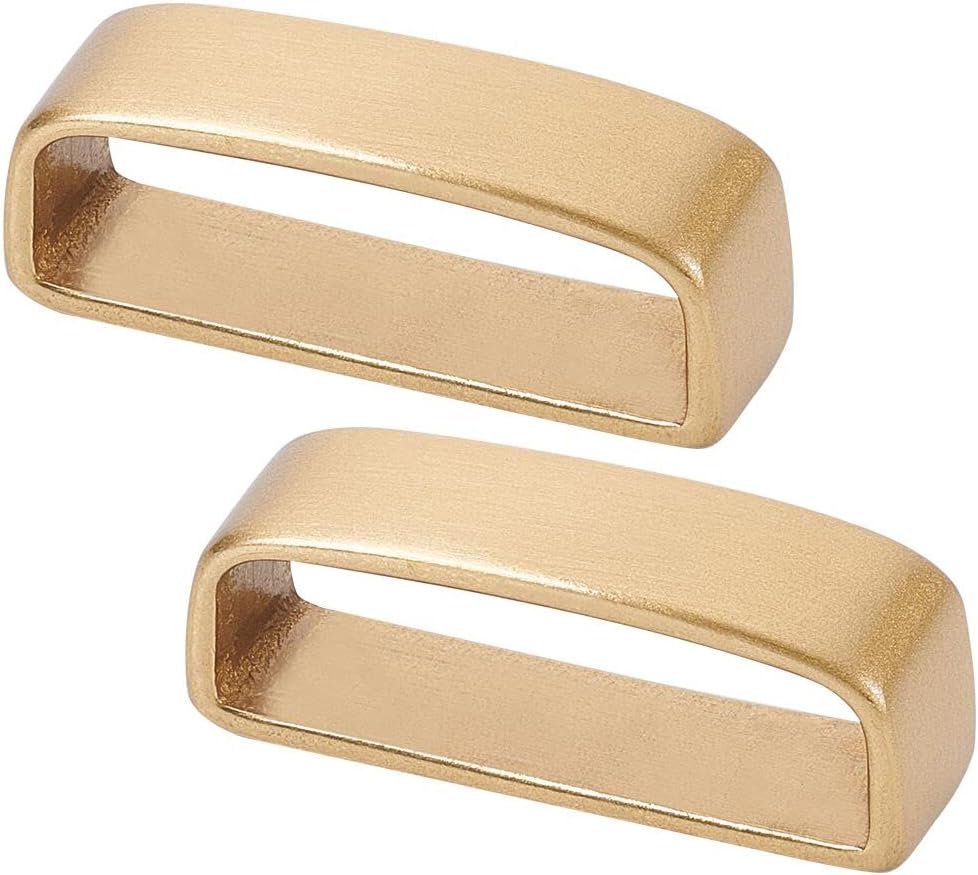 Amazon.com: BENECREAT 2Pcs Belt Loop Keeper, Brass Belt Loop ...