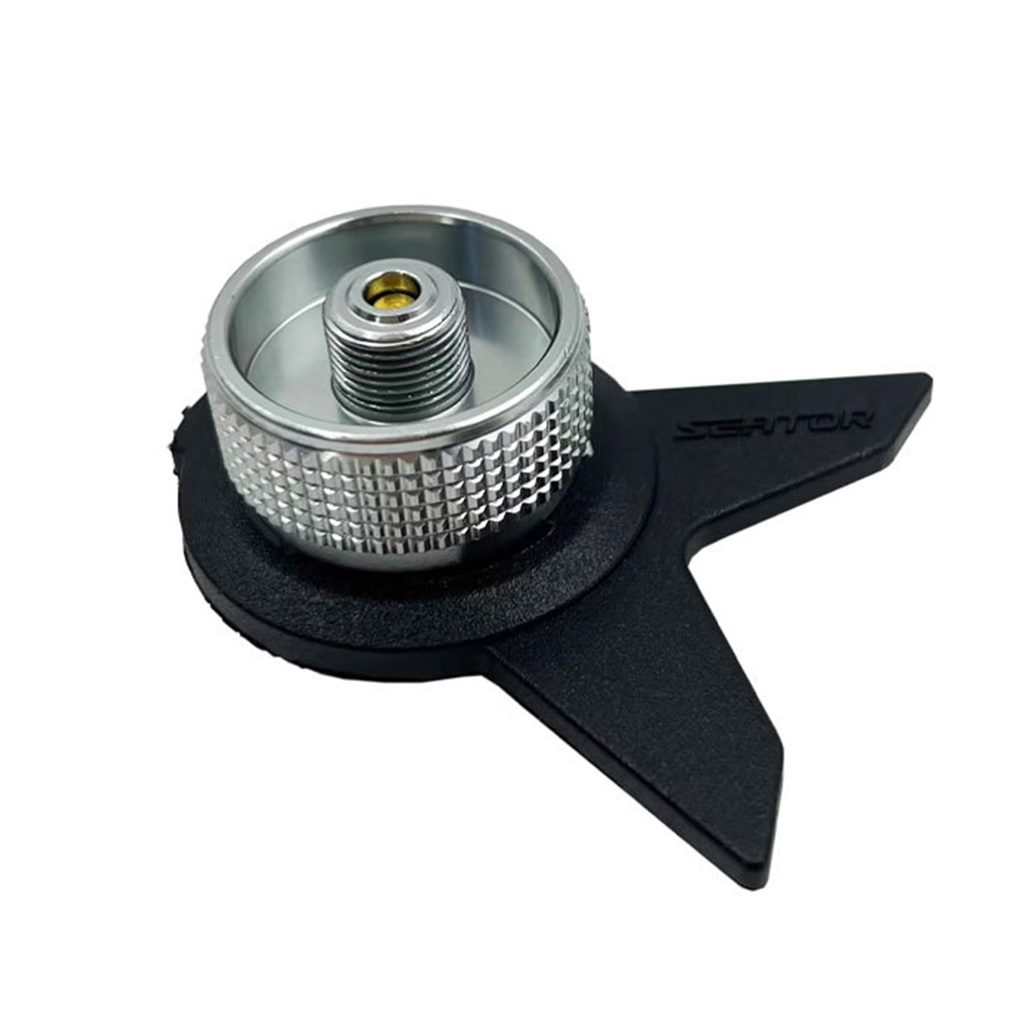 Amazon | Desirable デザイアブル OD缶⇨CB缶へ 互換アダプター 変換アダプター セーフティスタンド型 (1) | Desirable | コンロアクセサリ