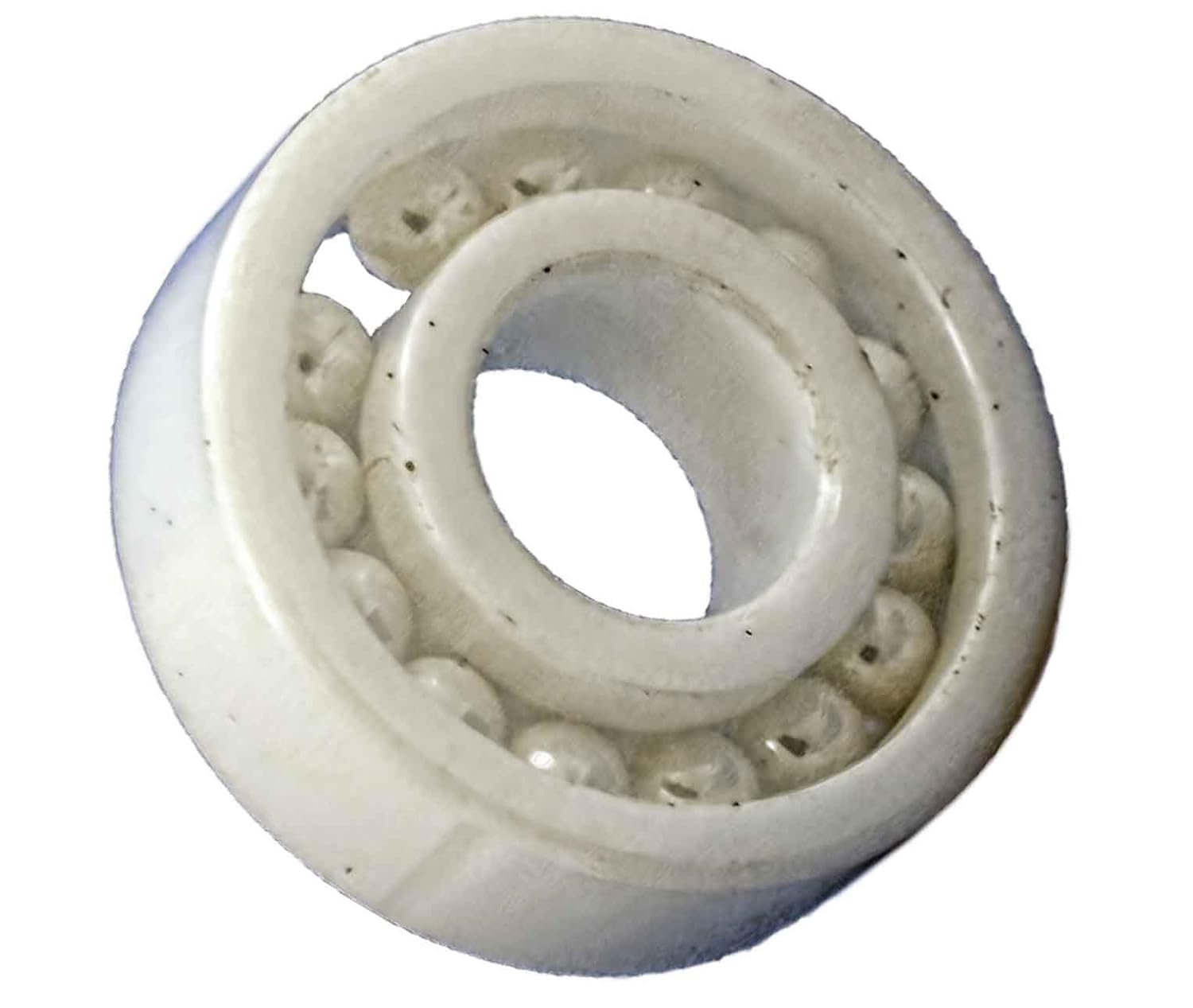 R4 Full Ceramic Bearing ZrO2 No Cage 1/4 x 5/8 x 0.196 inch Ball ...