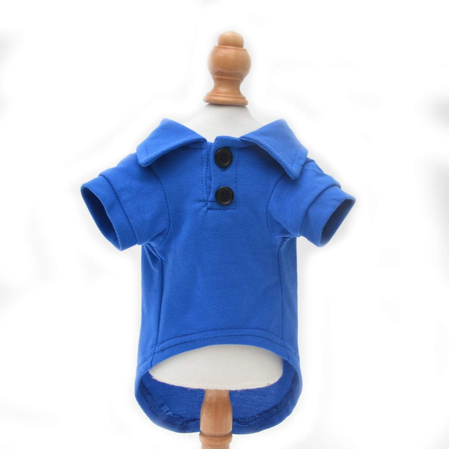 Amazon.com : lovelonglong Basic Dog Polo Shirts Premium Cotton, Polo T ...