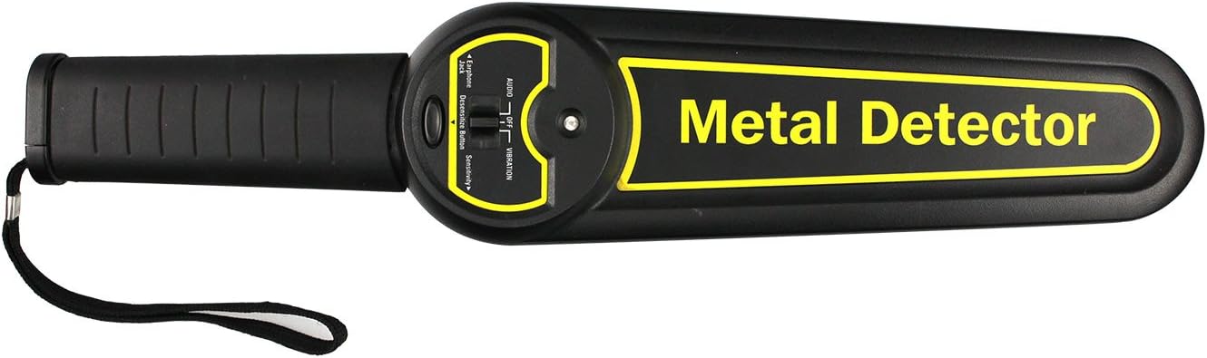 Amazon.com : ALLOSUN TS92 All-Sun Handheld Security Wand Metal Detector ...