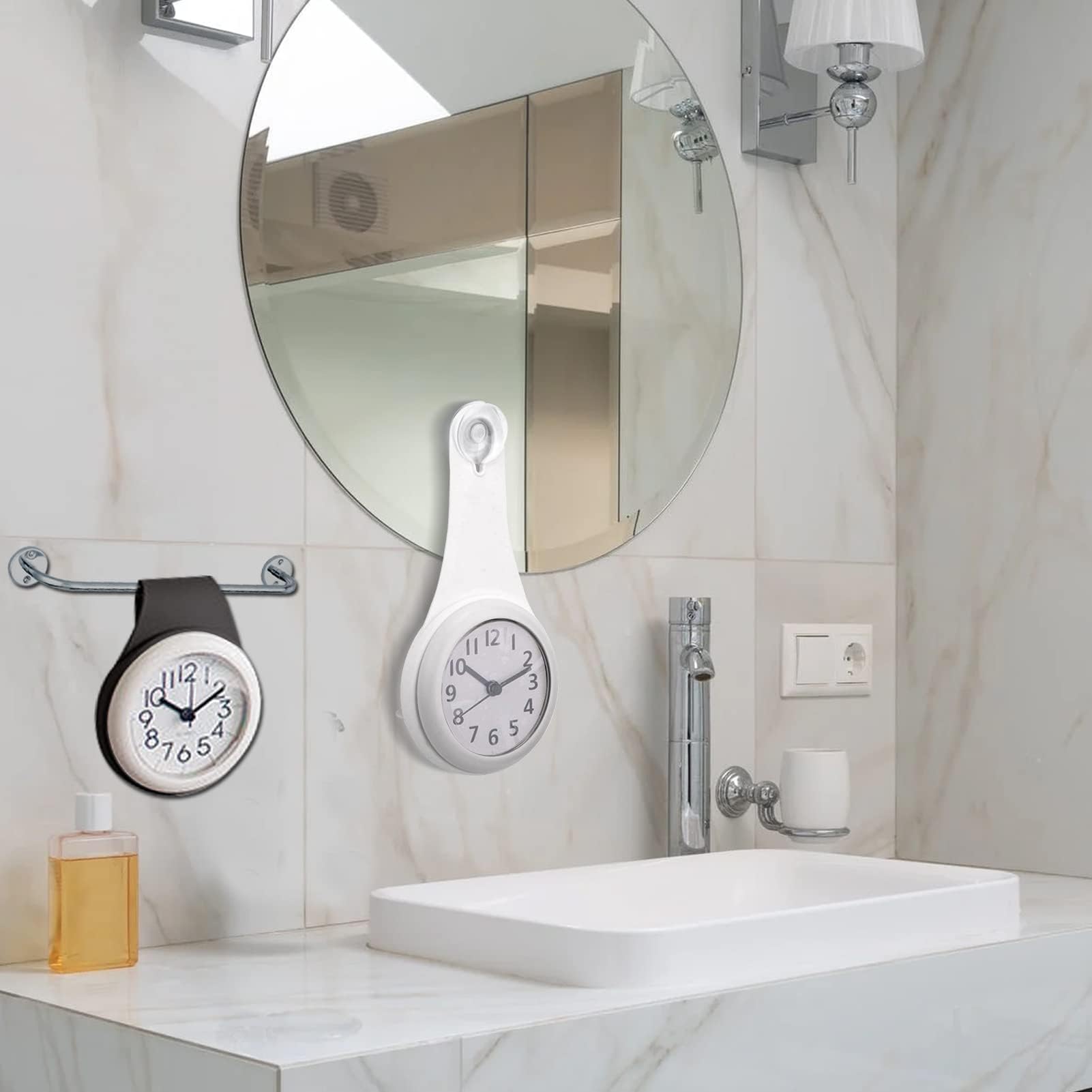 Small Bathroom Wall Clocks