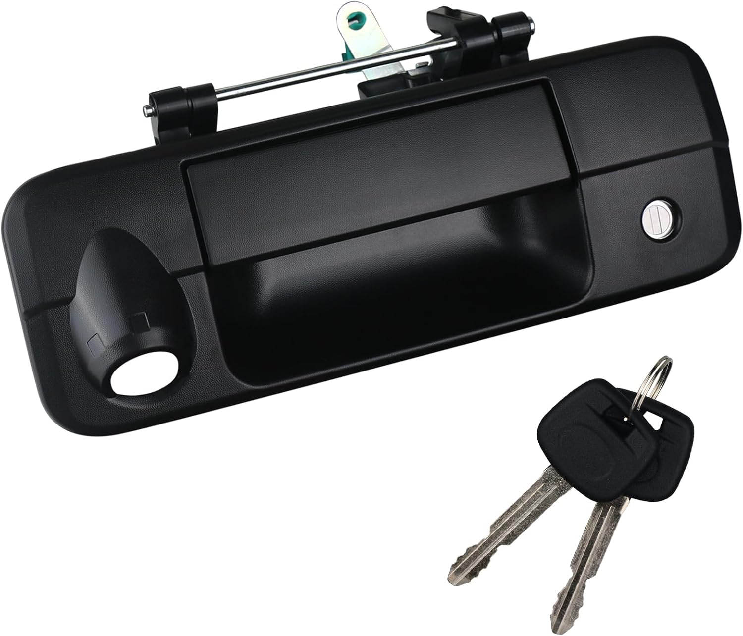 Amazon.com: Osompar Tailgate Handle with Rear Camera Hole Key Lock ...