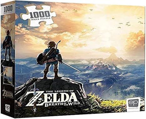 Amazon.com: The Legend of Zelda "Breath of the Wild" 1000 Piece Jigsaw ...