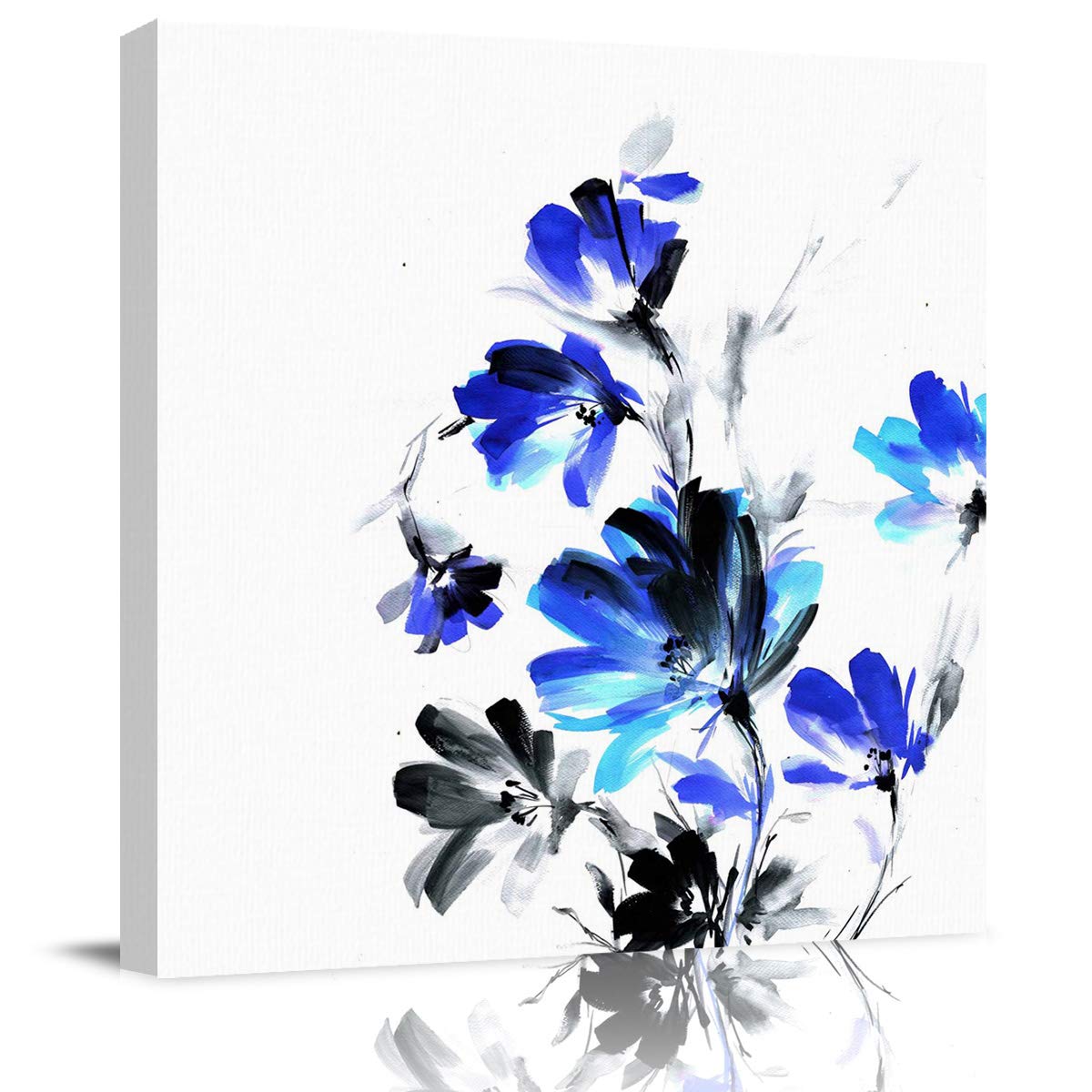 Abstract Ink Wash Painting