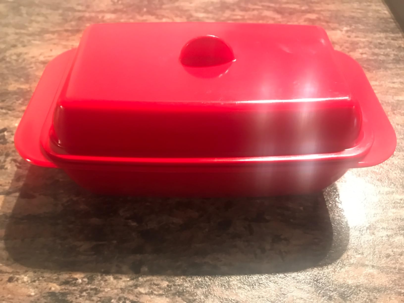 Kitchen Basics Butter Dish - Melamine - Red : Amazon.ca: Home