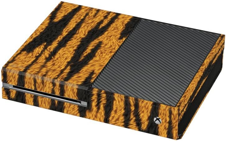 Tiger Fur Print Xbox One Vinyl Wrap/Skin/Cover for Microsoft Xbox One ...