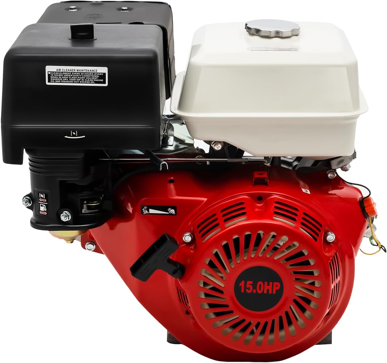 Amazon.com : OCASAMI 420CC 15HP Gas Powered Engine, 4 Stroke Go Kart ...