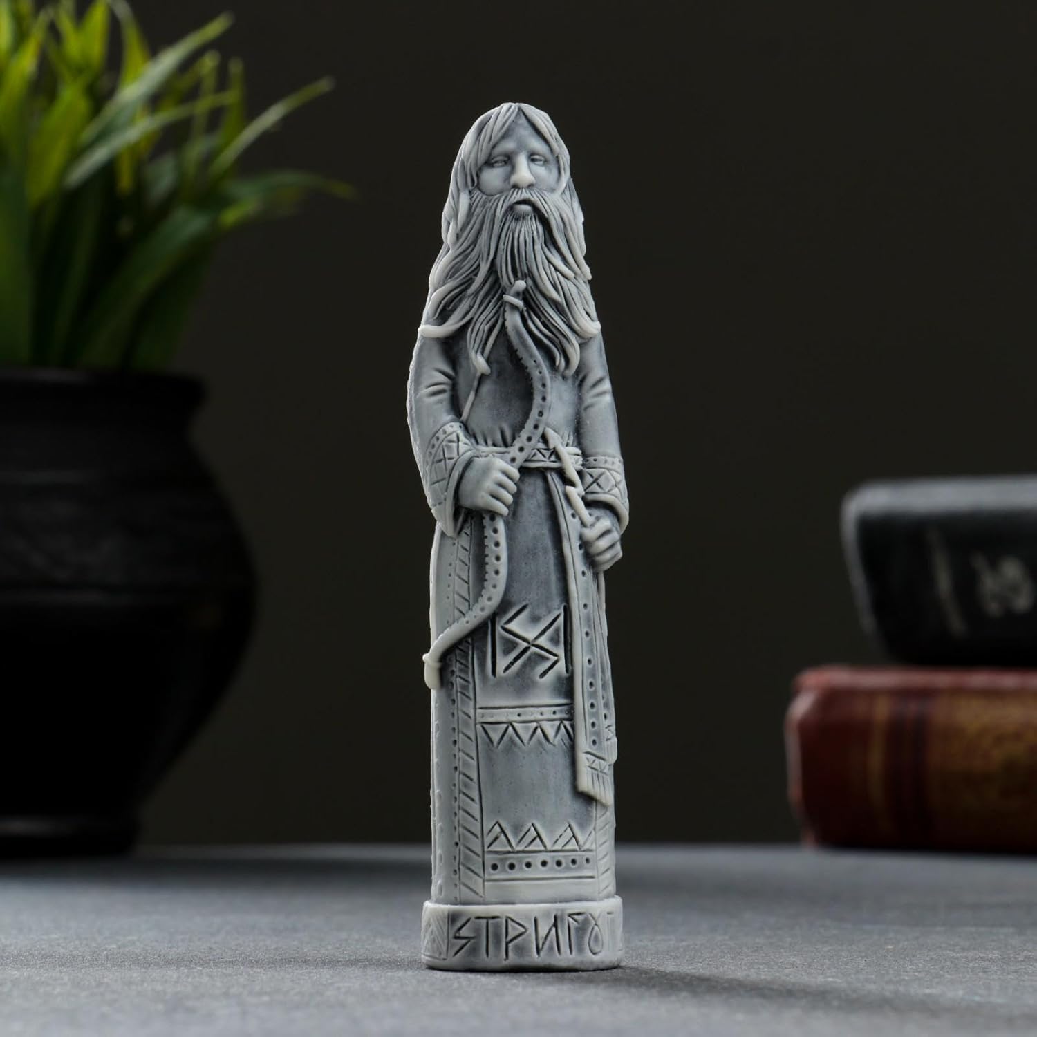 Amazon.com: AEVVV Slavic Deity Stribog Statue - 4.7" Wind God Figurine ...