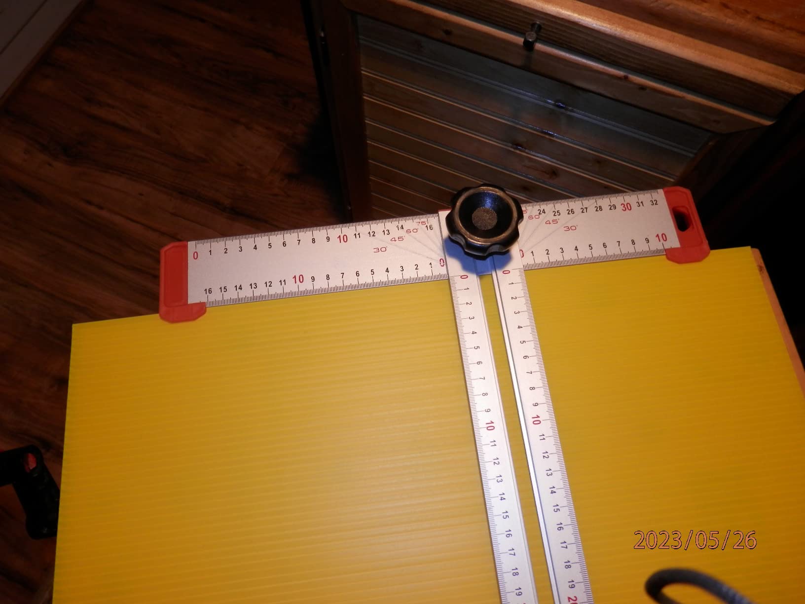 Adjustable T Square 24 Inch Measuring Tools Drywall T Square Tool ...