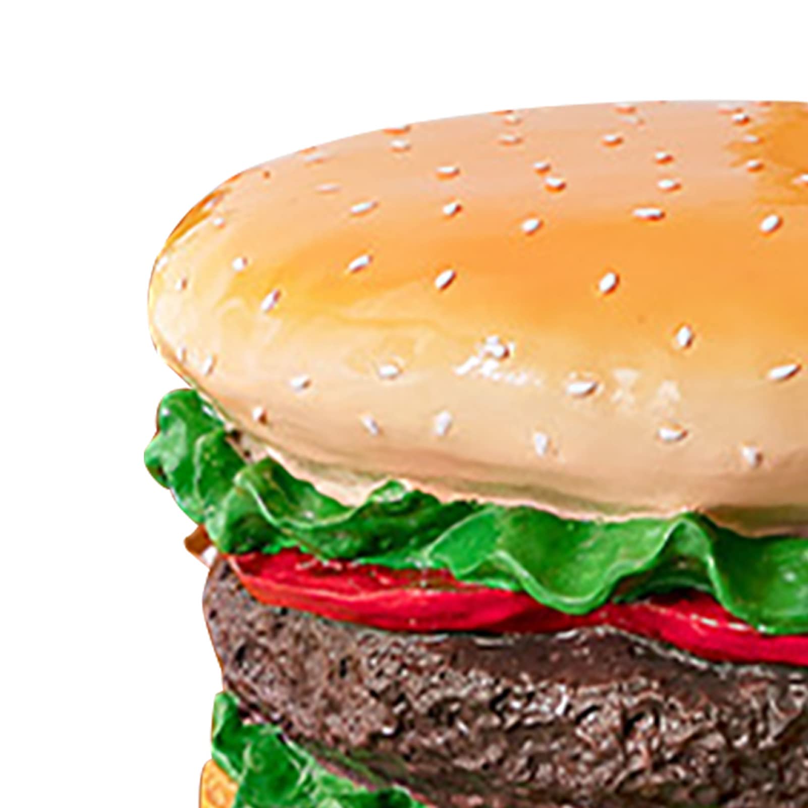 Yosoo Hamburger Stool, Rectangular Stool Cute Stool Bedroom Stool with ...