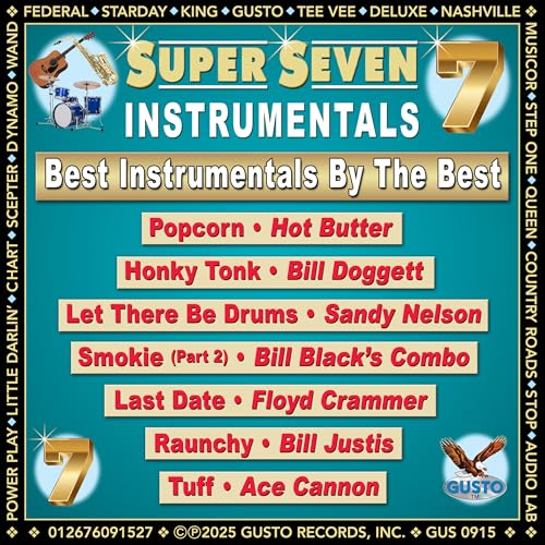 Amazon.com: Super Seven Instrumentals : VARIOUS ARTISTS: Digital Music