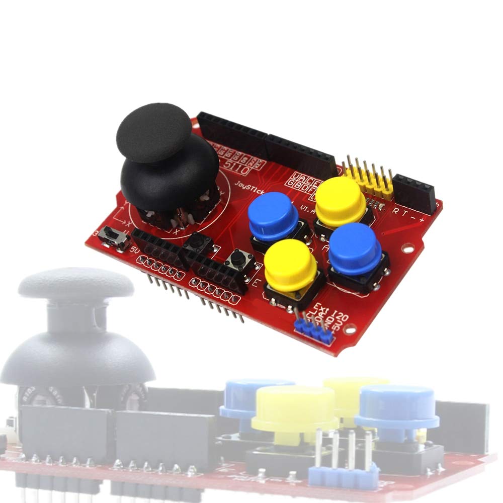 Buy DP-iot Joystick Shield Expansion Board Analog Keyboard and Mouse Function Joystick Shield V1 ...