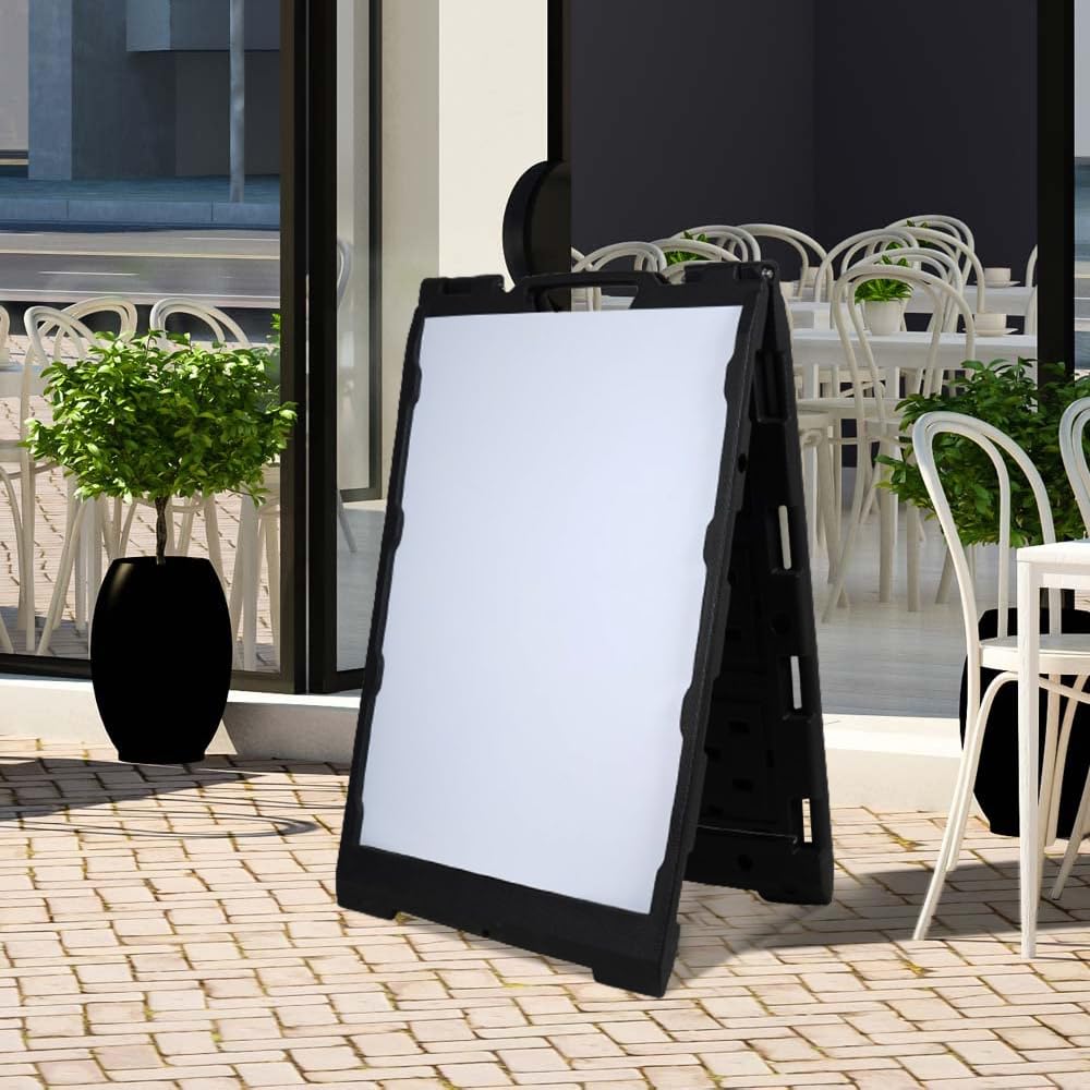 Dry Erase Sidewalk Sign Boards Sidewalk Signs A Frame M&T Displays
