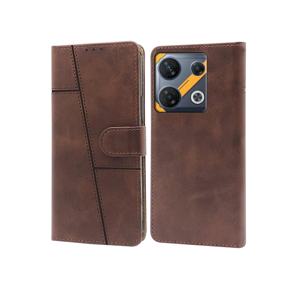 Inktree Infinix GT 10 Pro 5G Flip Cover | Premium Leather Finish Flip ...