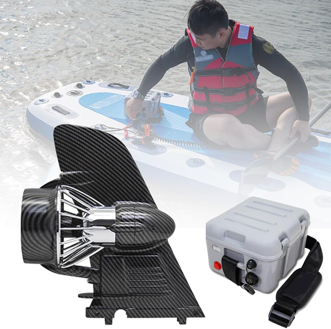 Electric Motorized Fin Surfboard, Jet Powered Surfboard Kit, 24V ...