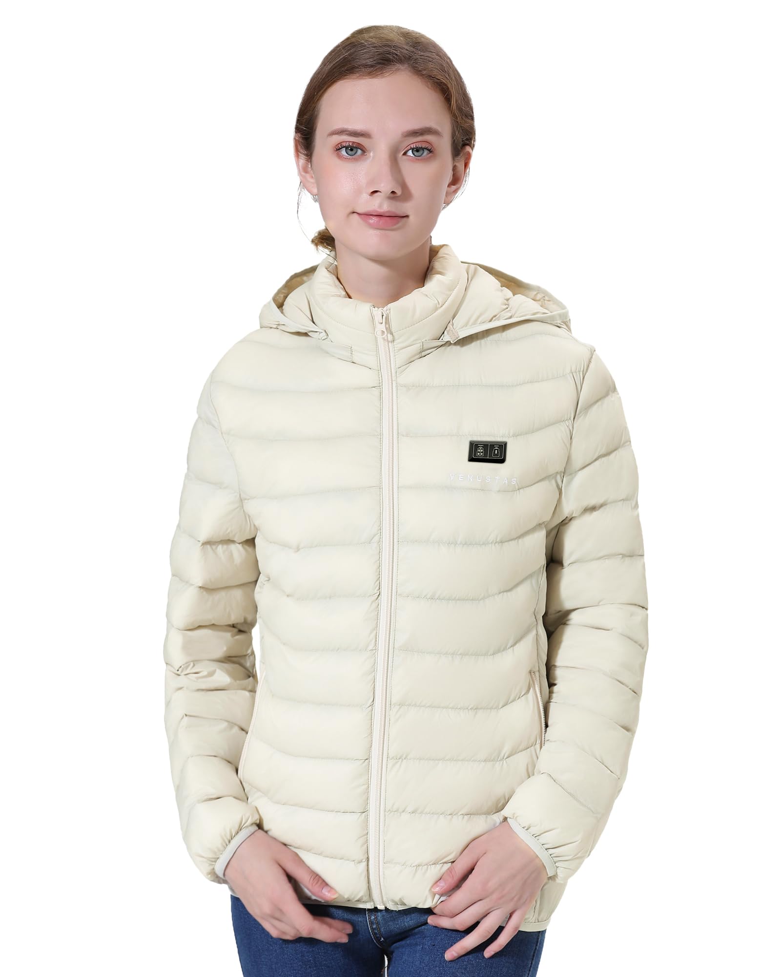 Snapklik.com : Venustas Dual Control Heated Jacket For Women And Men, 6 ...
