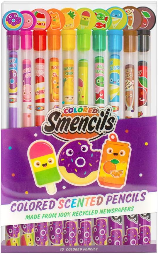 Amazon.com: SNIFTY Scented Pencil Toppers with Aquarium Themed Pencils ...