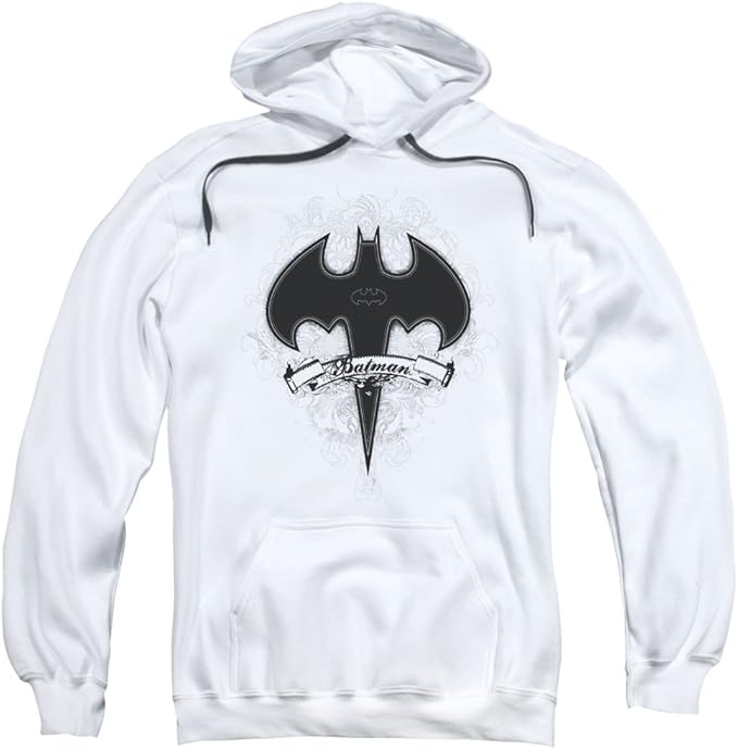 Amazon.com: Batman - Mens Gothic Gotham Pullover Hoodie, XXX-Large ...