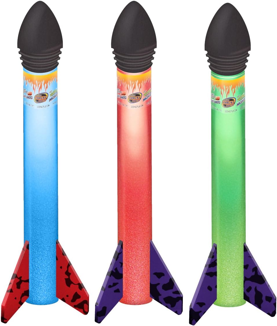 Amazon.com: Geospace Light-Up Replacement Rockets 3-Pack for LED Night ...