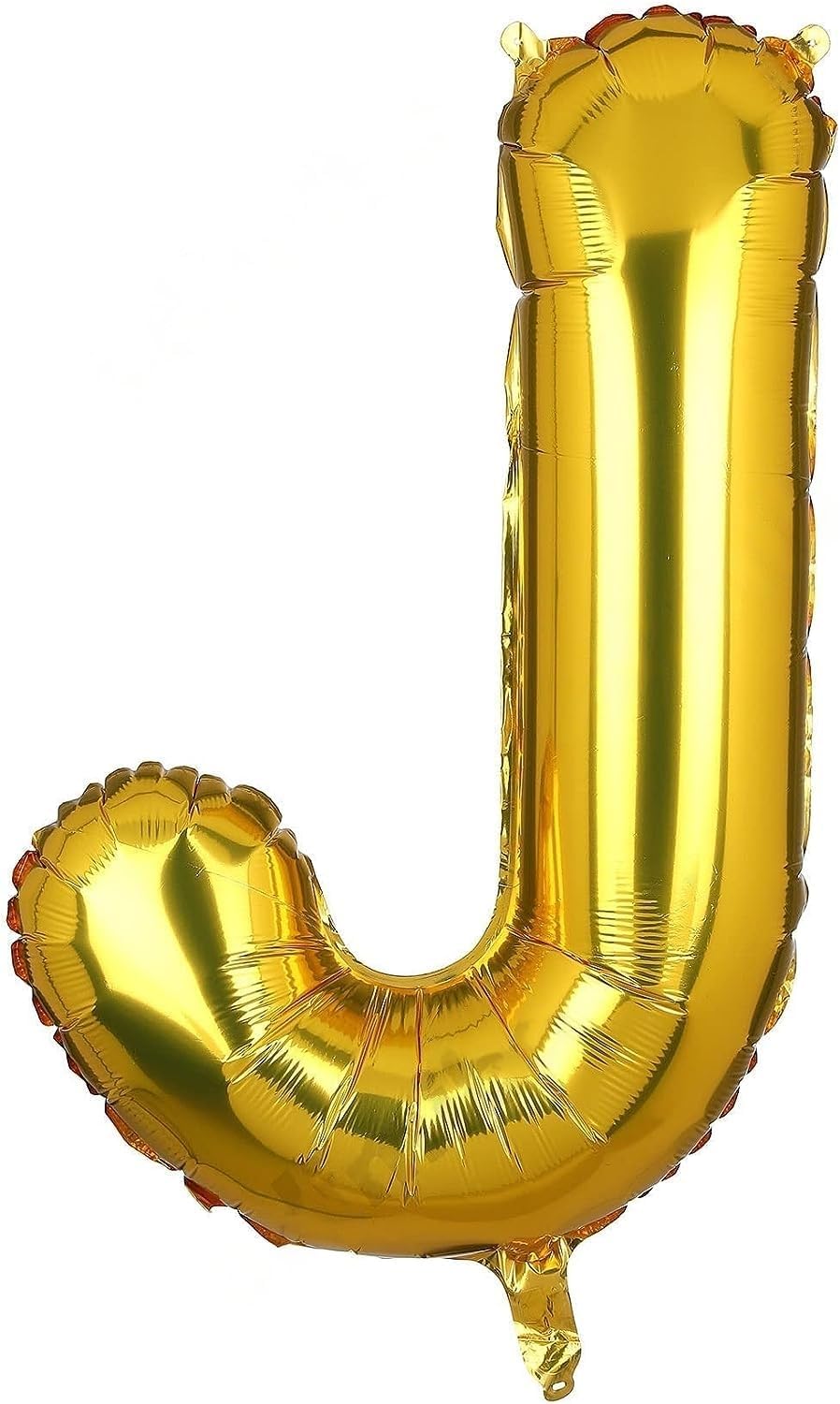 Flyloons Golden J Letter Foil Balloon Alphabets Balloons - Size 16 Inch ...